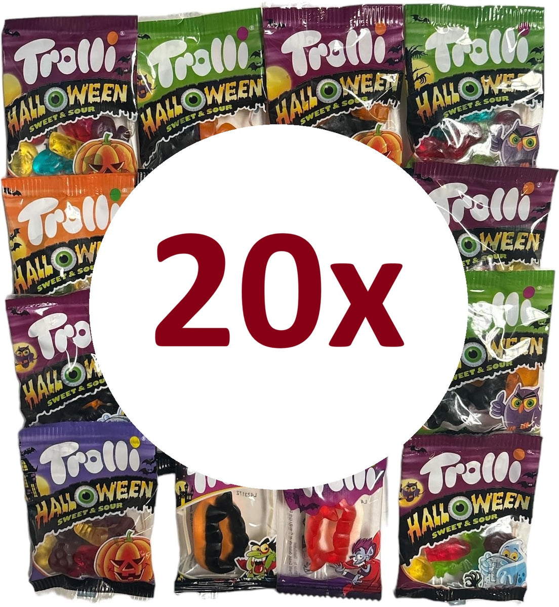 TROLLI-MIX in an XL surprise package, 20 packs – candy24.ch