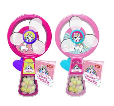Felko Ventilator Fancy Trigger-Fan Einhorn mit Funktion und Candy ...