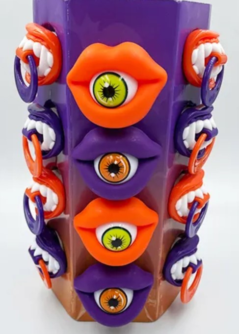 WOM B-Pop Terror Mix - Grusel-Lollie in Schnullerform, 15g – candy24.ch