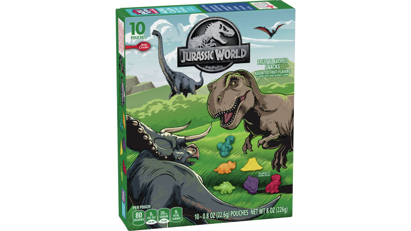 Jurassic World Fruit Snacks Fruchtgummi, 226 gr. – candy24.ch