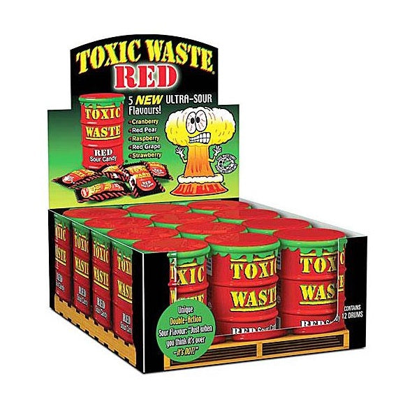 Toxic Waste Sour Candy - extra sour candies, individually wrapped with ...